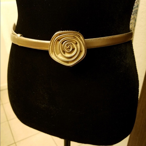 Talbots | Accessories | Soft Gold Leather Belt By Talbots | Poshmark
